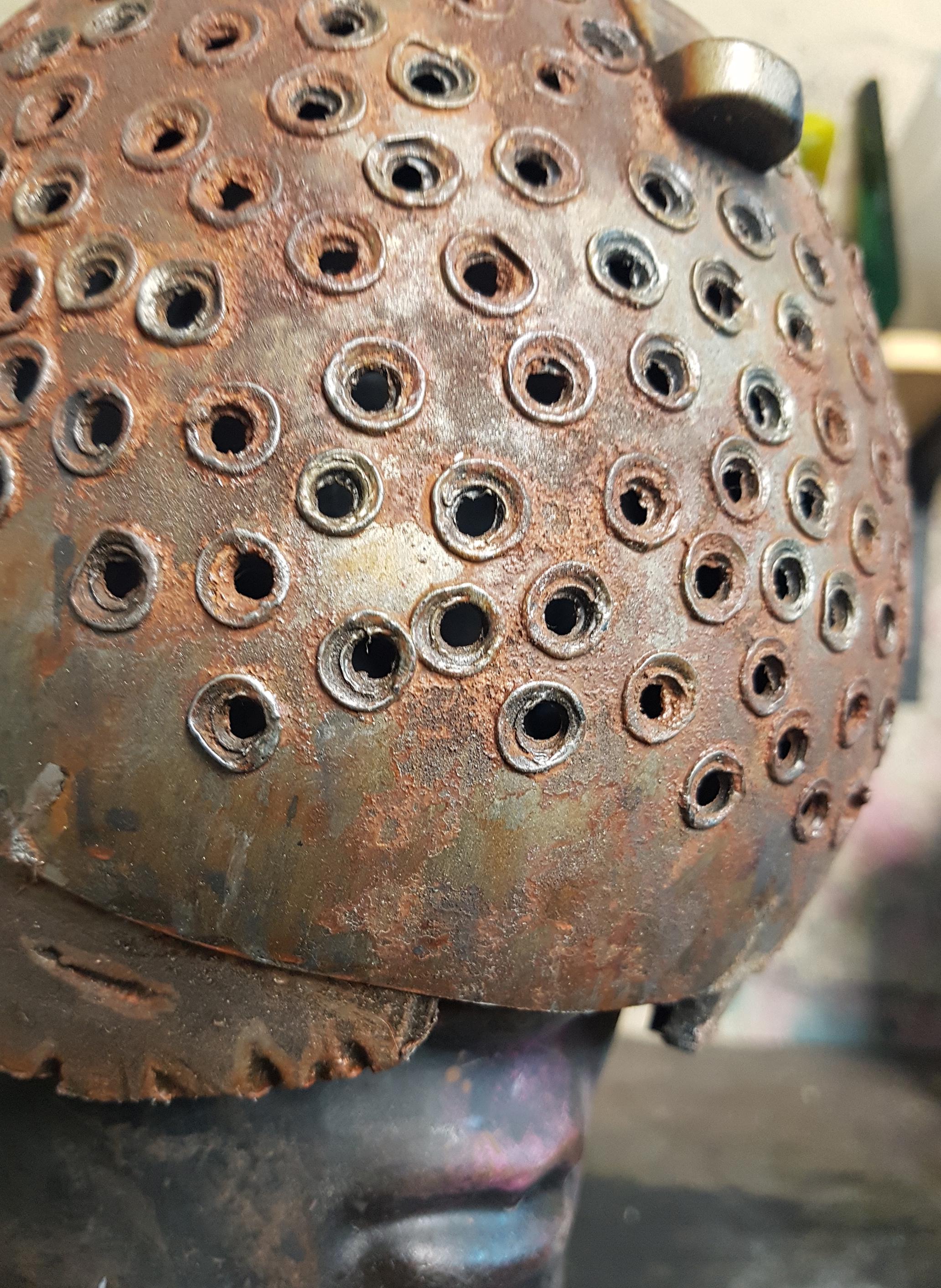 Post Apocalyptic Raider Mask / Helmet With Real Rust - Etsy