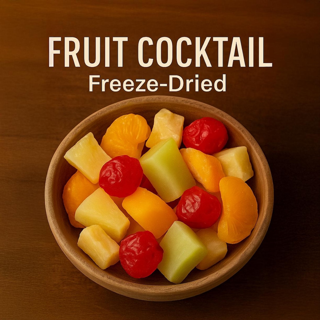 Freeze-dried Fruit Cocktail – 25-year Shelf Life Camping, Hiking ...