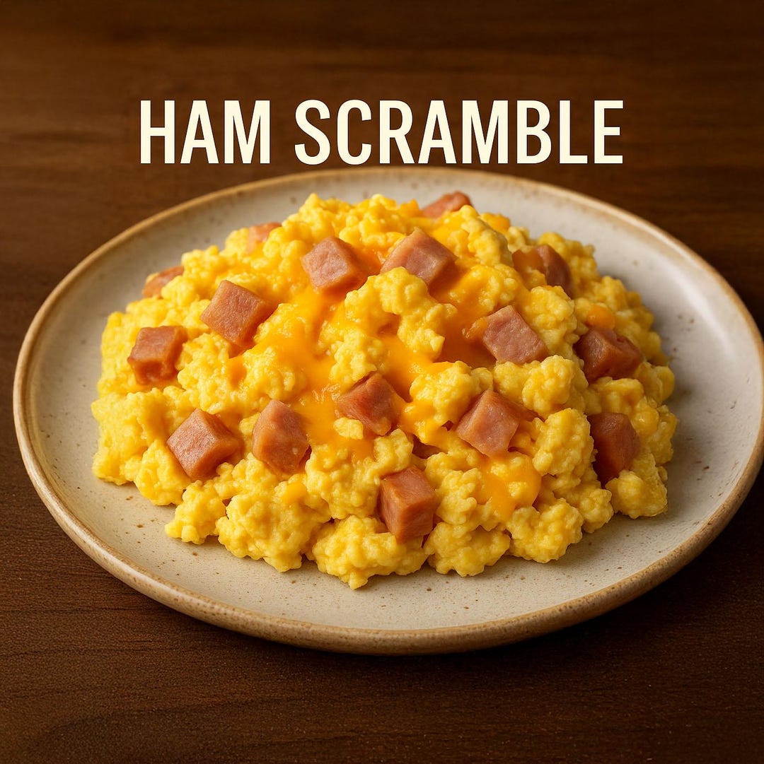 Homemade Freeze-dried Ham Scramble – 25-year Shelf Life Camping, Hiking ...