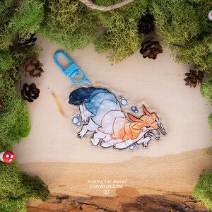 Sunset Isopod Dragon Ripple Charm - Etsy