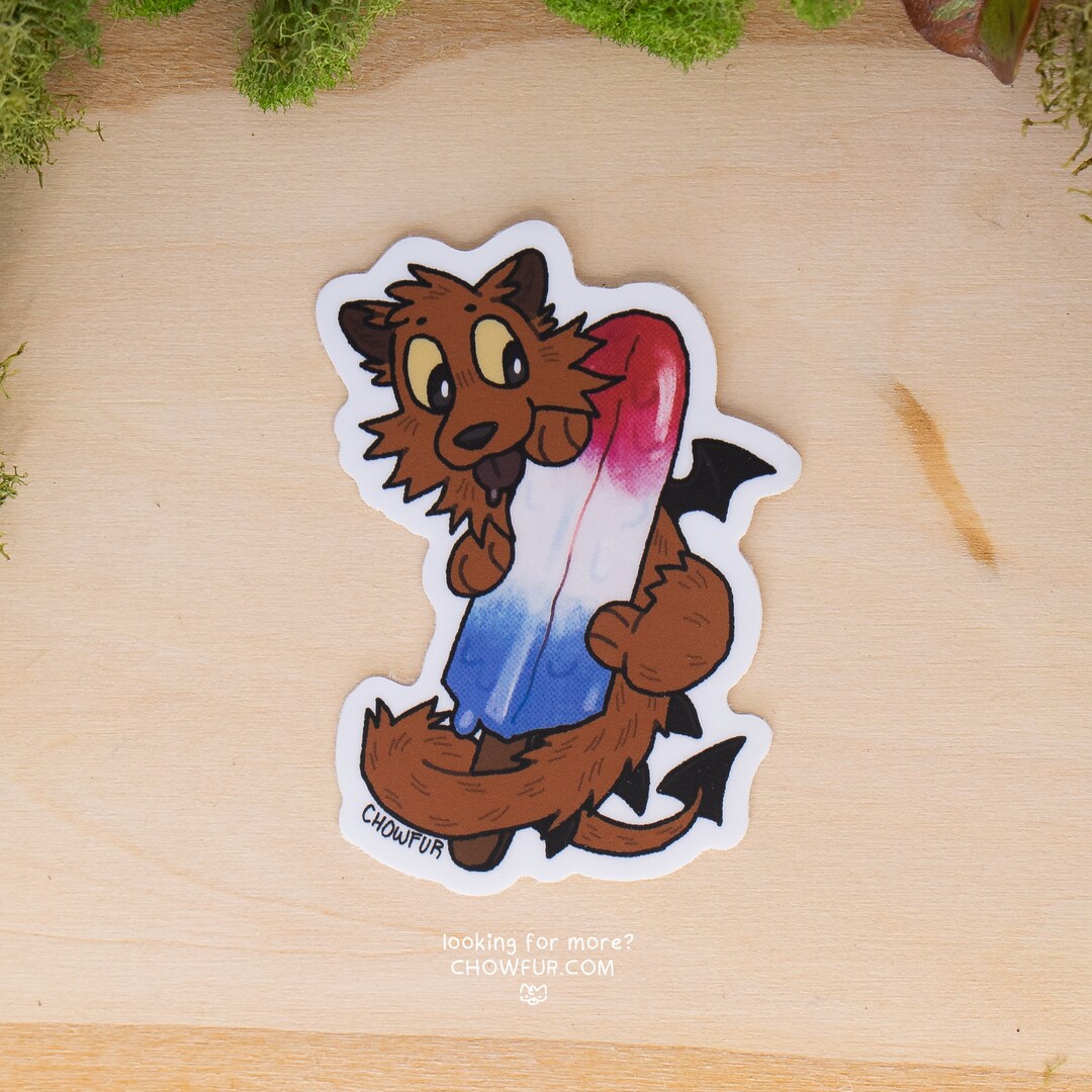 Chowder Pop Popsicle Sticker - Etsy