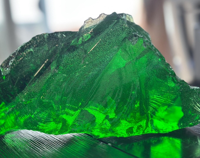 Clear, Colorless, 6.75#, Aquarium Rock, Slag Glass Cullet, Sorcerer ...