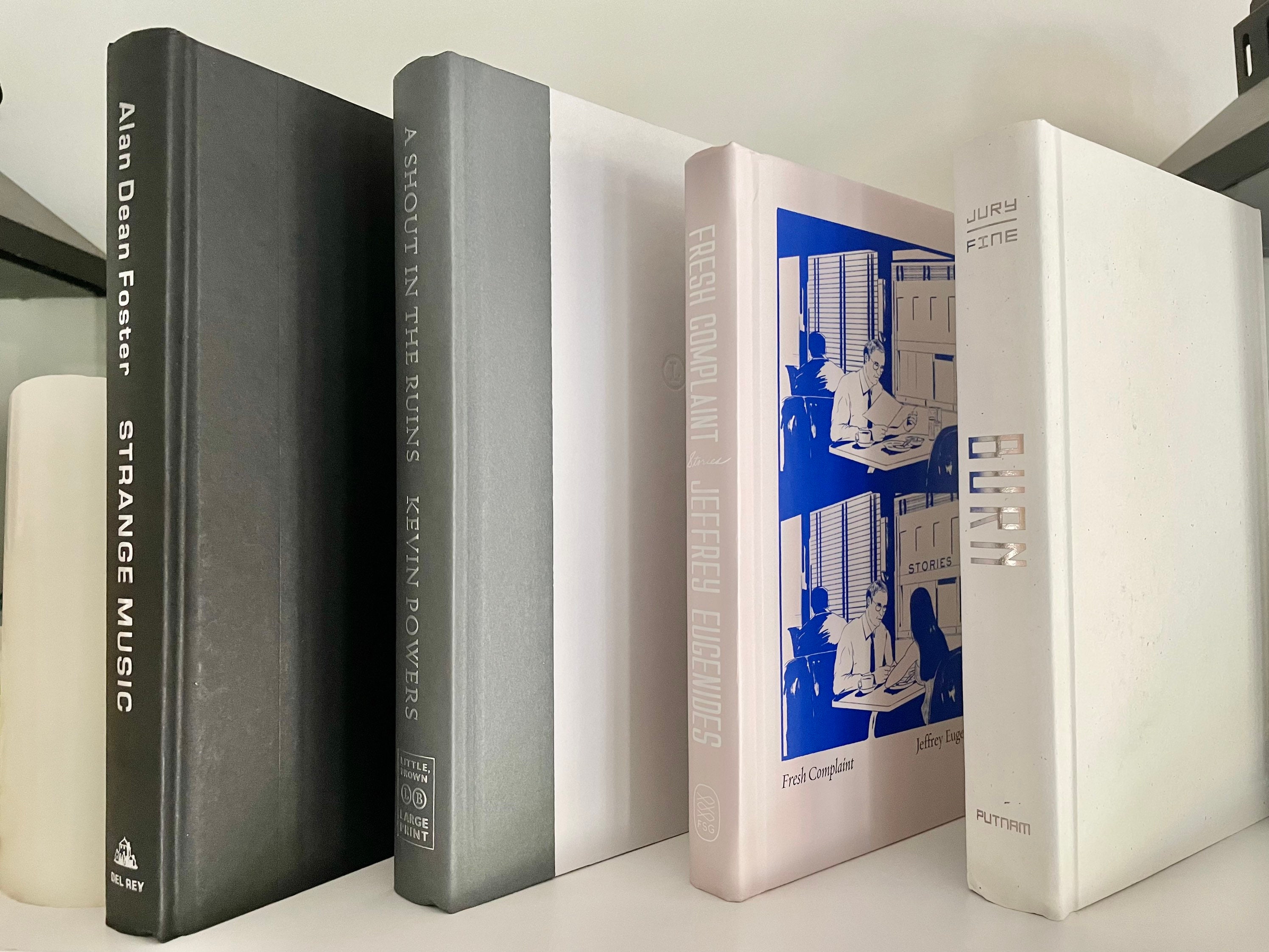 Gray and Black Gradient Decorative Book Stack - Etsy Ireland