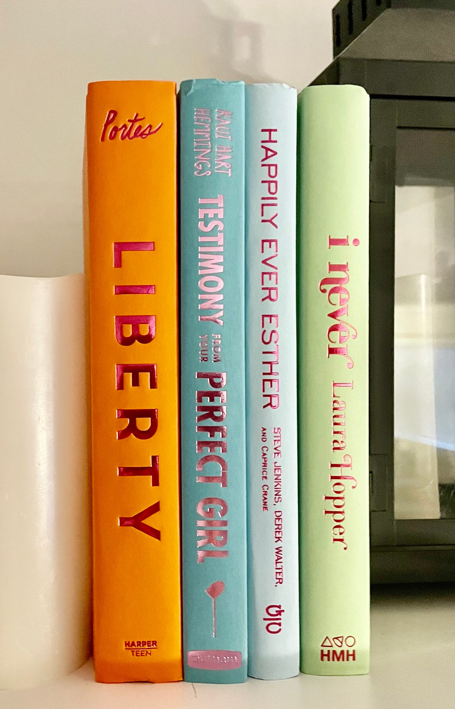 Pink Colorful Decorative Book Stack | Etsy