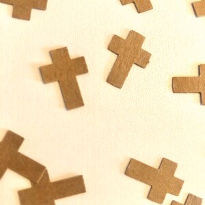 Hand Stamped 200 Cross Confetti Scatter Perfect for Baptism ...