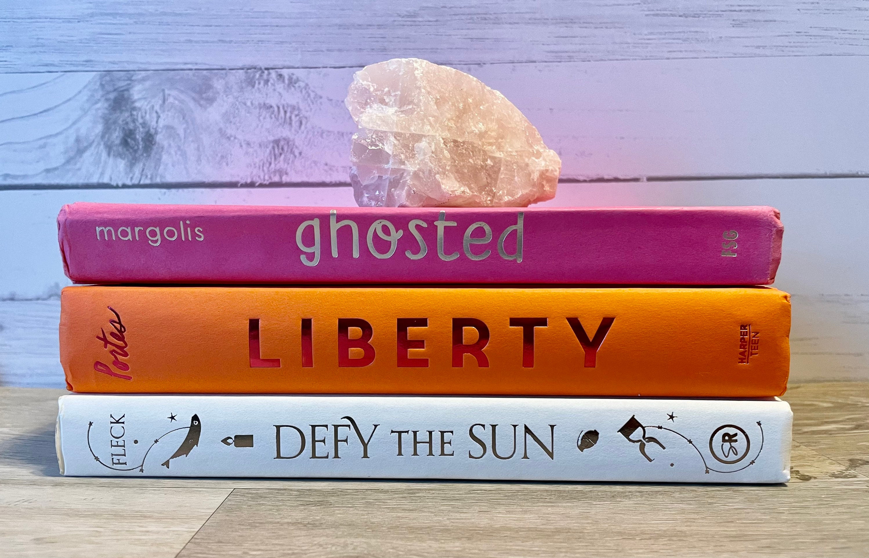 Blue And Orange Book Stack