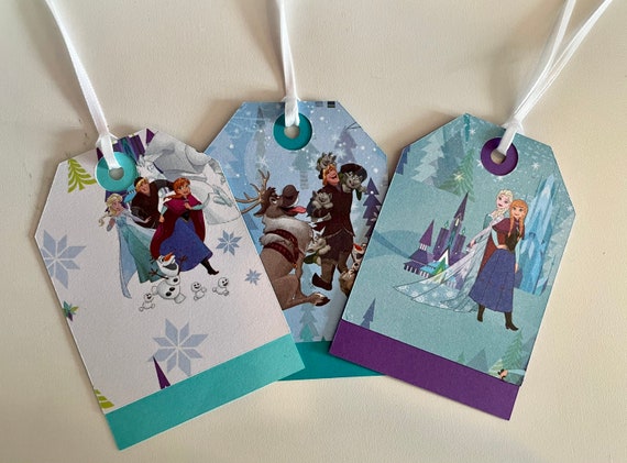 One Dozen Frozen All Occasion Gift Tags | Etsy