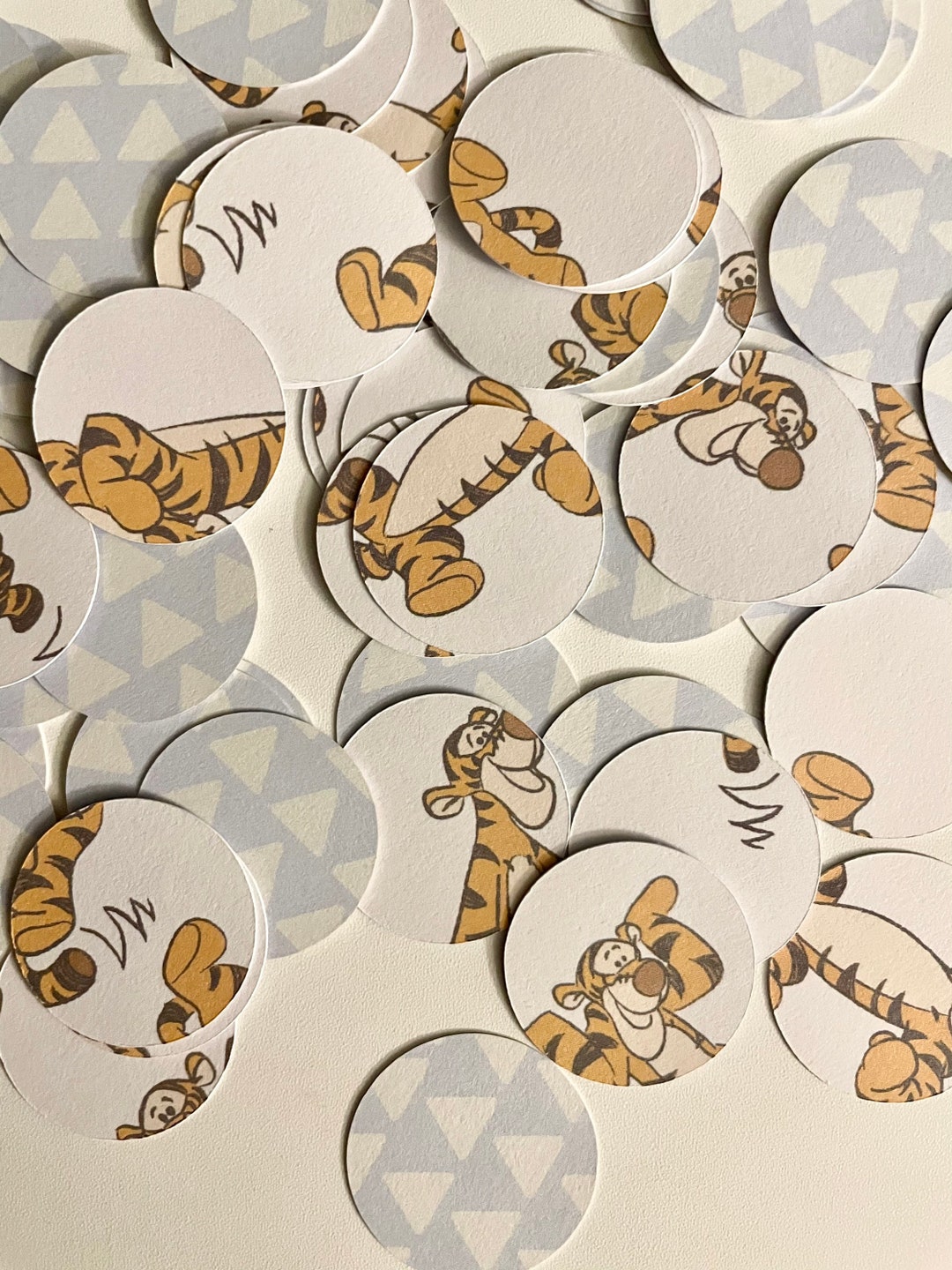 200 Tigger Paper Confetti Scatter - Etsy