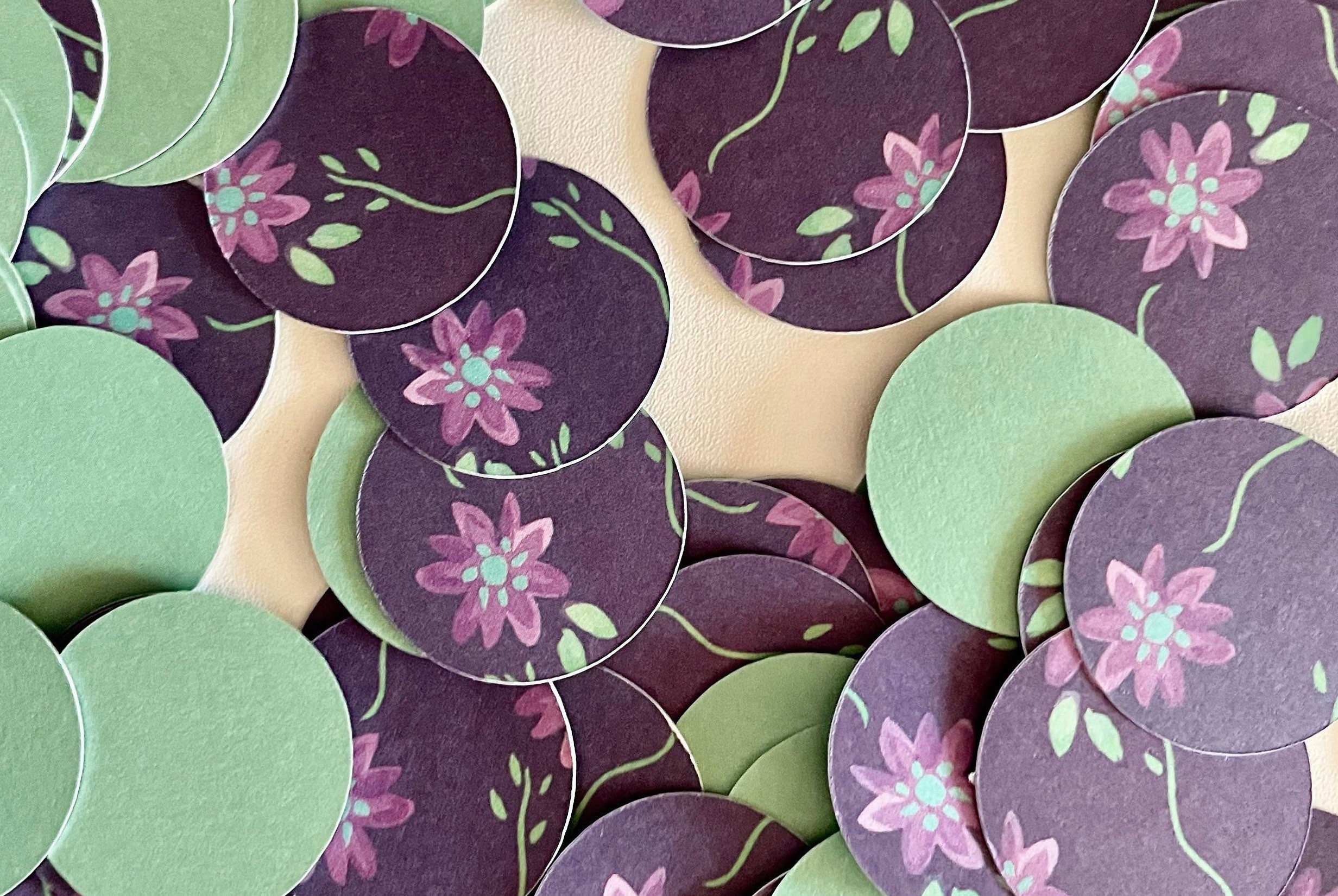 Purple Table Decor - Etsy