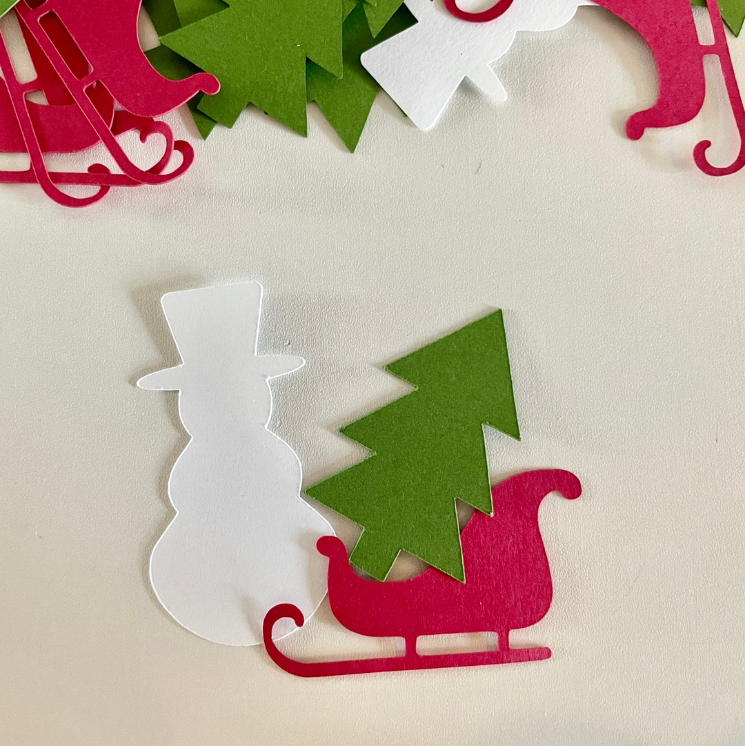 150 Winter Holiday Table Confetti Scatter - Etsy