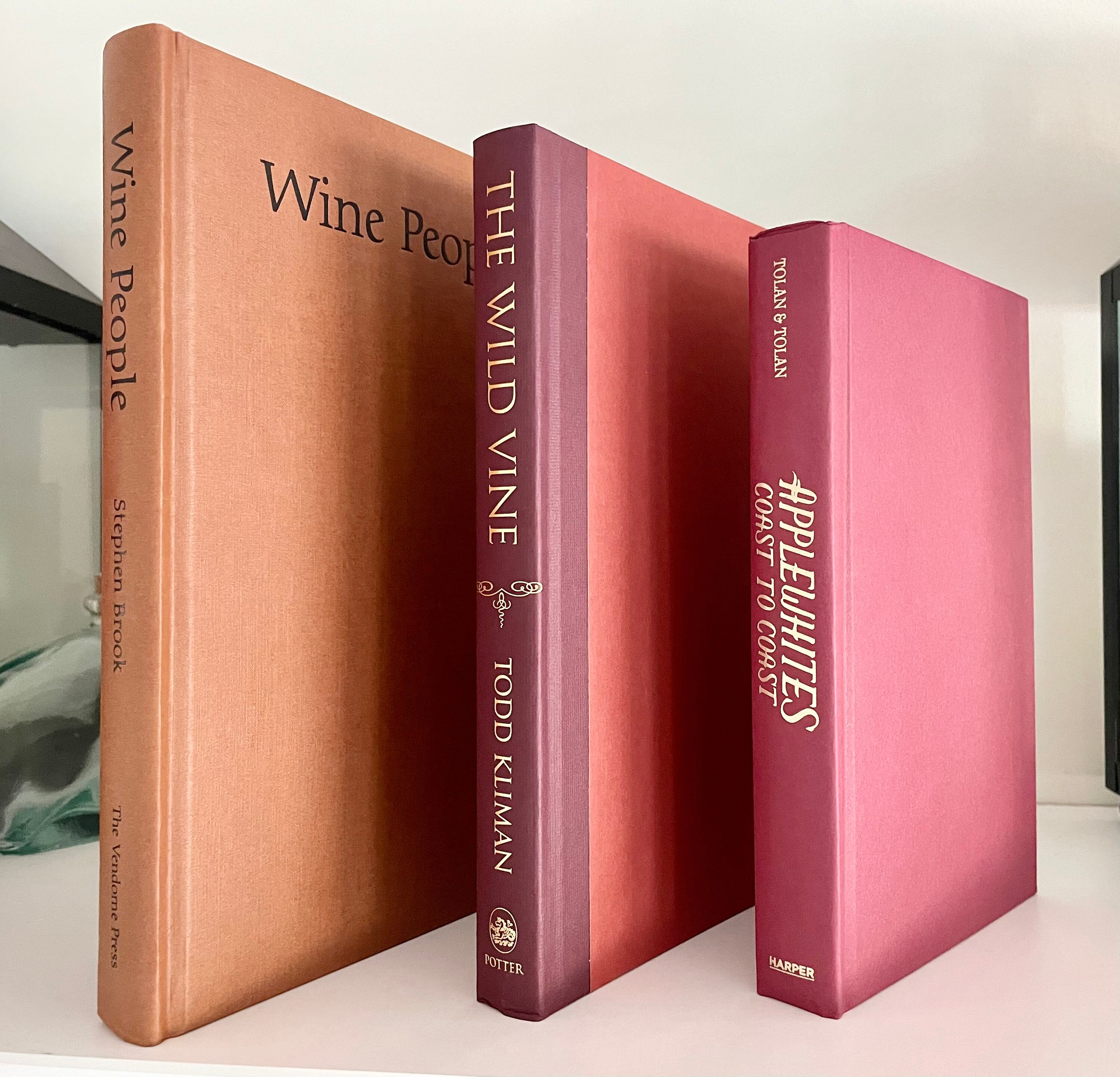 Brown Maroon and Burgundy Decorative Book Stack - Etsy
