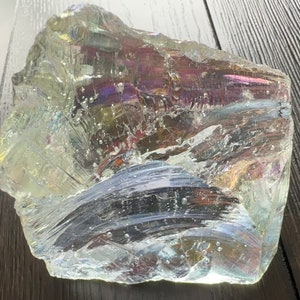 Clear Decorative Glass Rock - Etsy