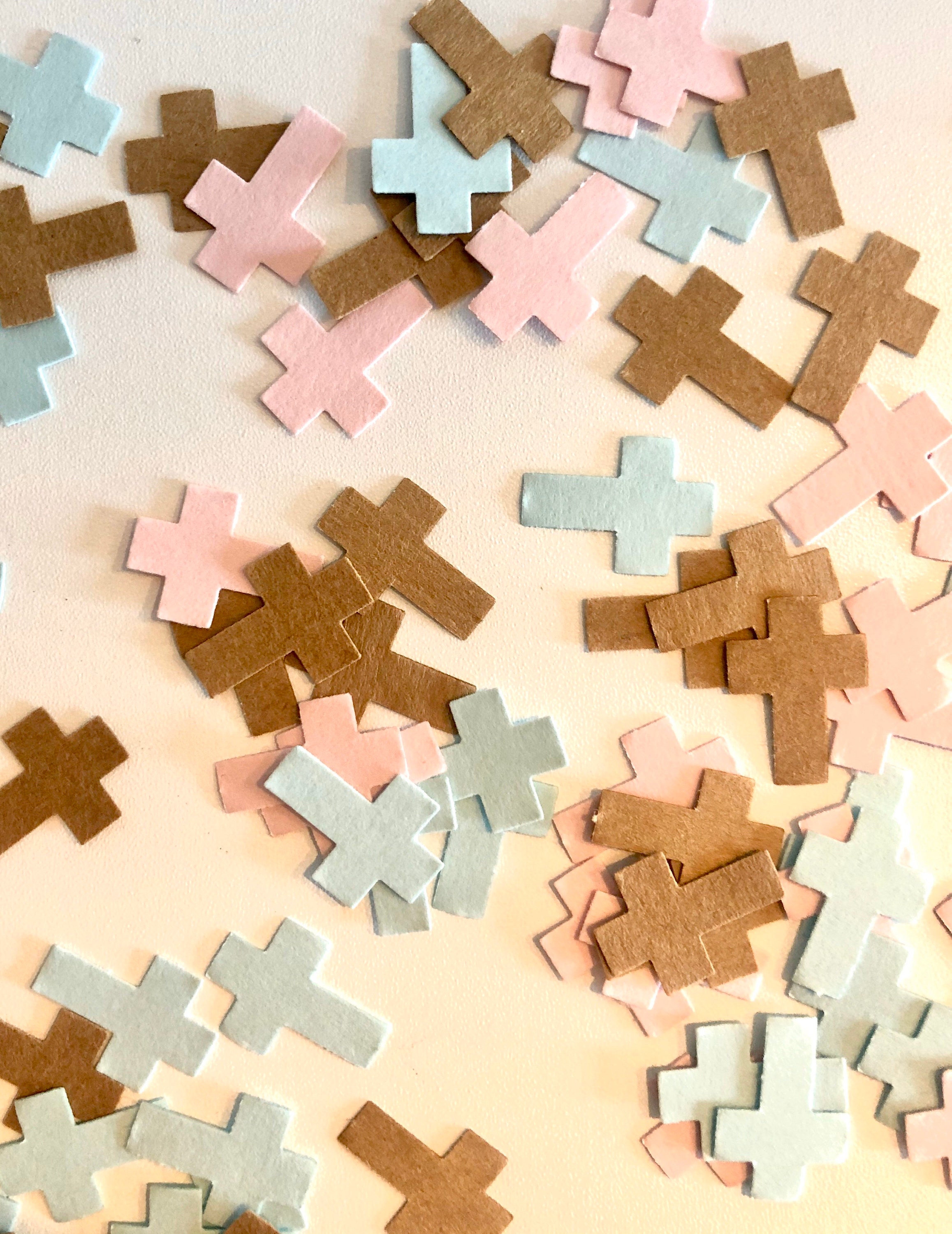 Hand Stamped 200 Cross Confetti Scatter Perfect for Baptism - Etsy