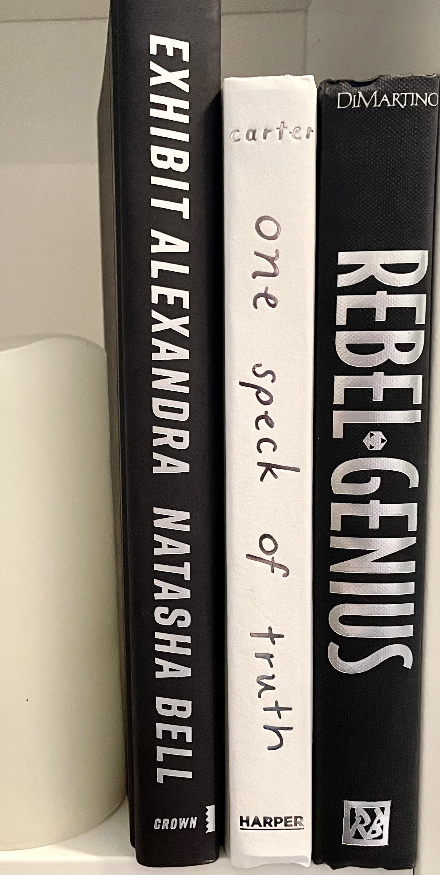 Black and White Decorative Book Stack | Etsy