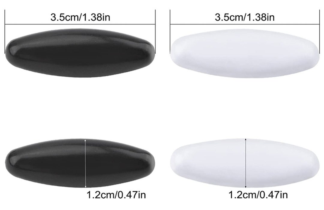 Hijab Scarf Safety Clip Hijab Fashion Pins Snag Free White Broach 3.5cm ...