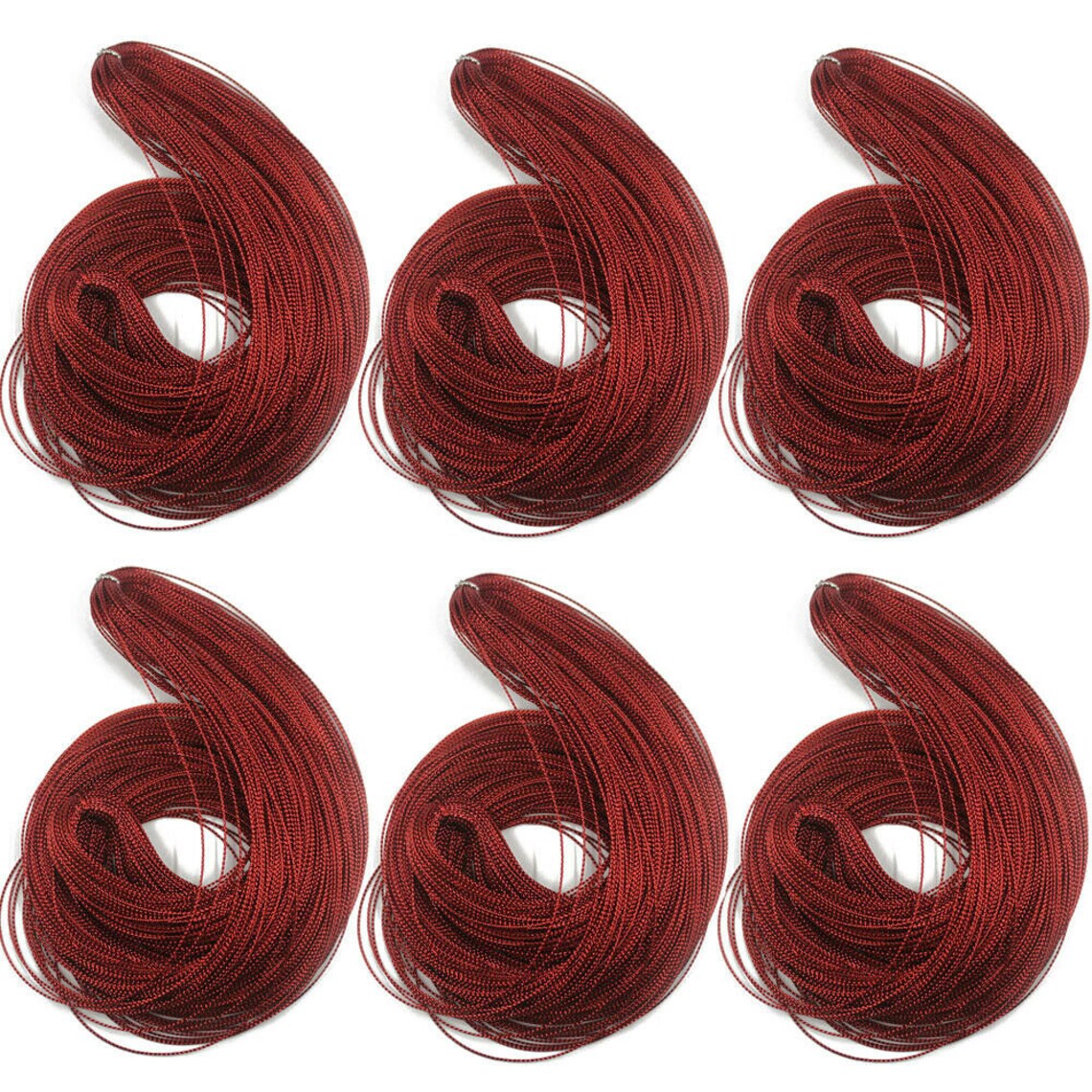 1mm Metallic RED Braided Cord Thread String 100 Metres Crafts - Etsy UK