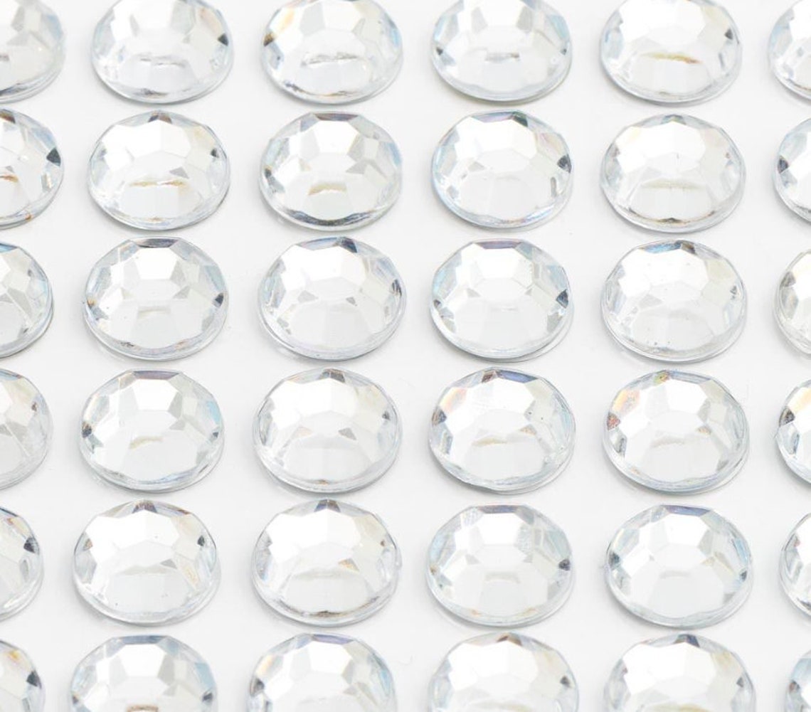 352 Self Adhesive Diamante Stick on Rhinestones Gems Crystals - Etsy