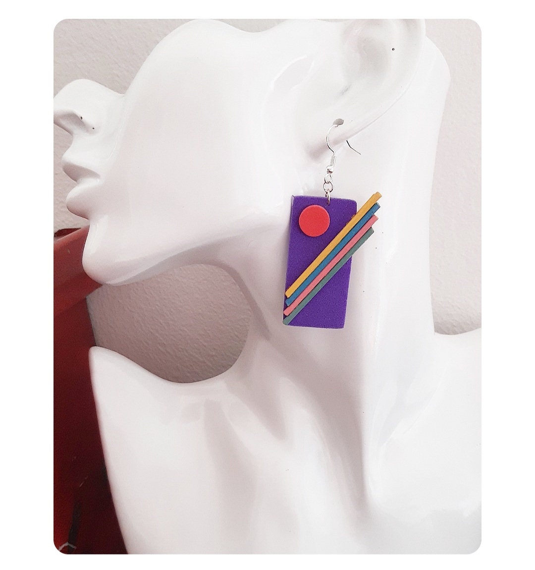 Zero Waste Jewelry. Upcycling Jewelry. Foam Plate and Toothpick ...