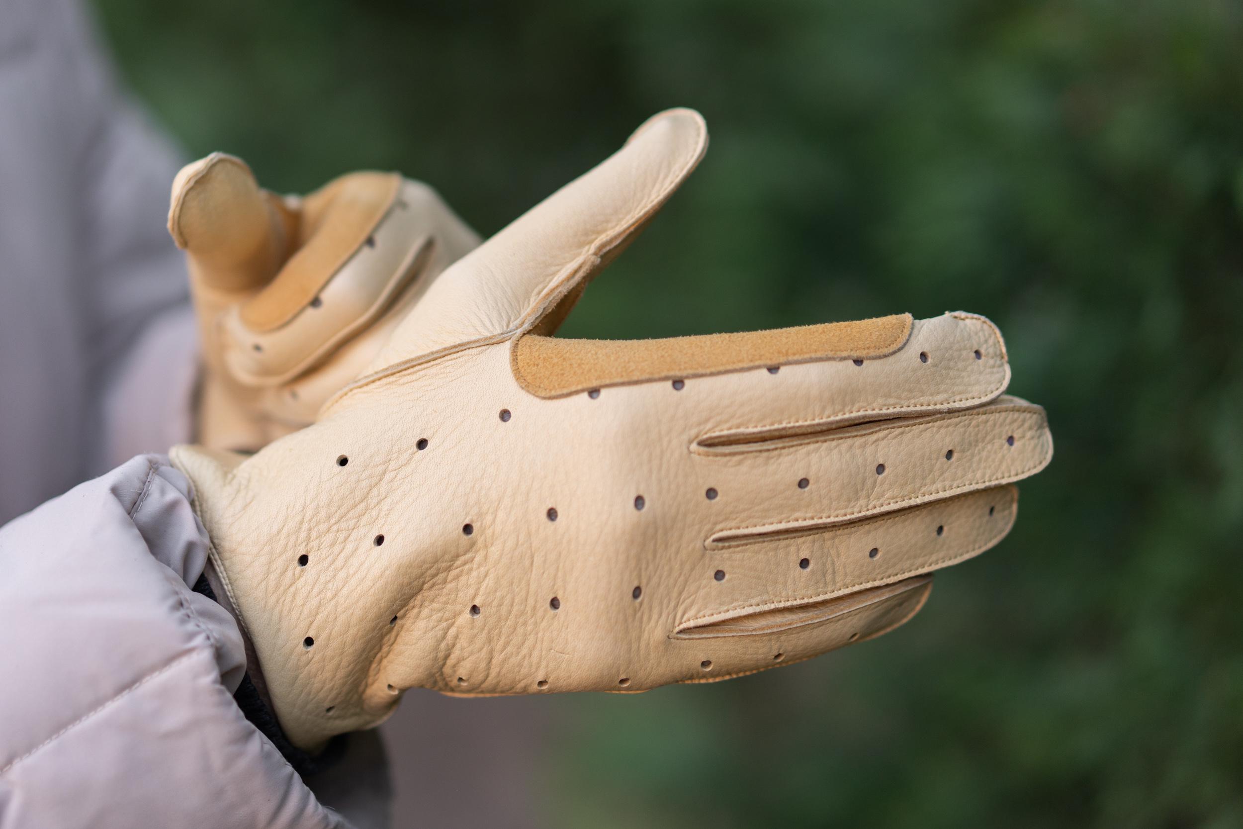 Women's UNLINED Gloves - HONEY - Deerskin Leather - Etsy