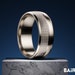 Grid Ring Grid Pattern Modernist Modern Ring Engagement - Etsy