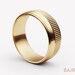 Grid Ring Grid Pattern Modernist Modern Ring Engagement - Etsy