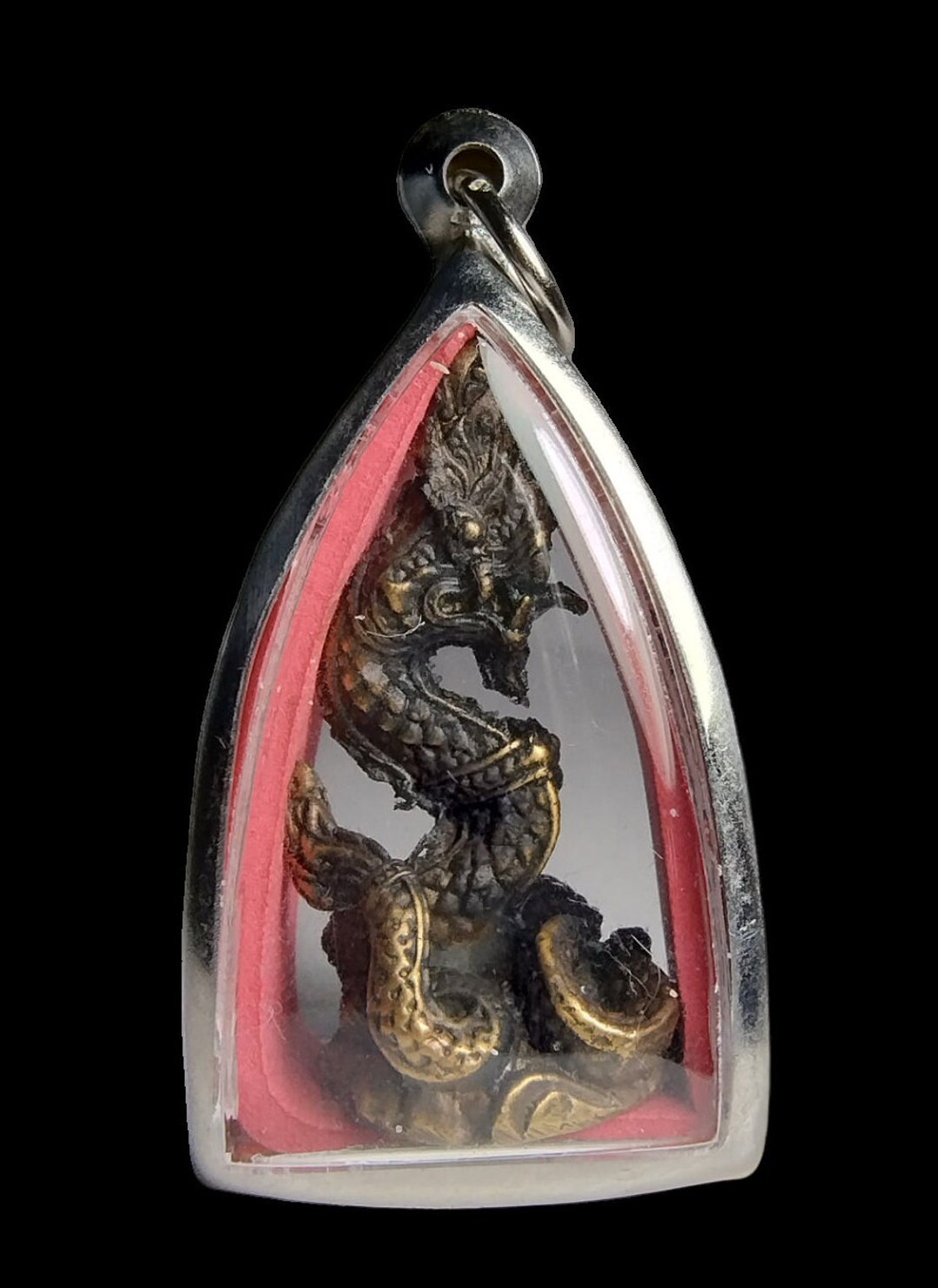 Thai Amulet Pendant Naga or Serpent Powerful Wealth Lucky for Life - Etsy