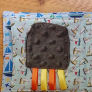 Fabric Book, Quiet Book, Sensory Book, Interactive Toy, Baby Shower ...