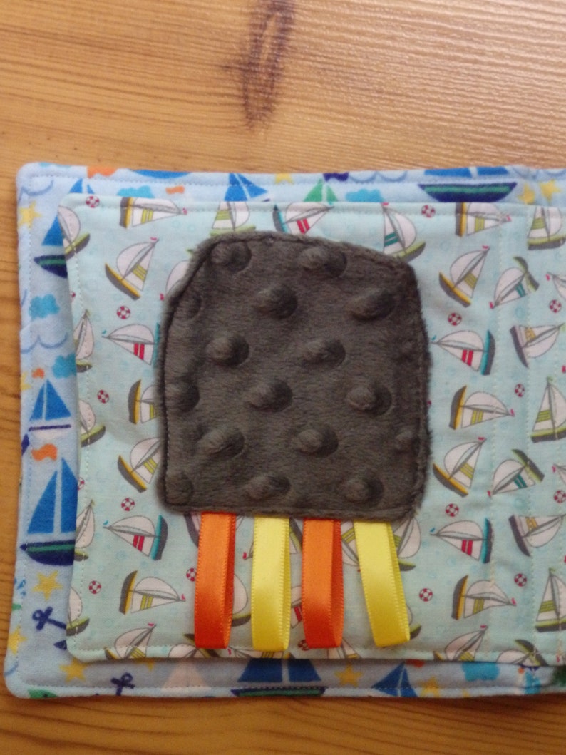 Fabric Book Quiet Book Sensory Book Interactive Toy Baby - Etsy