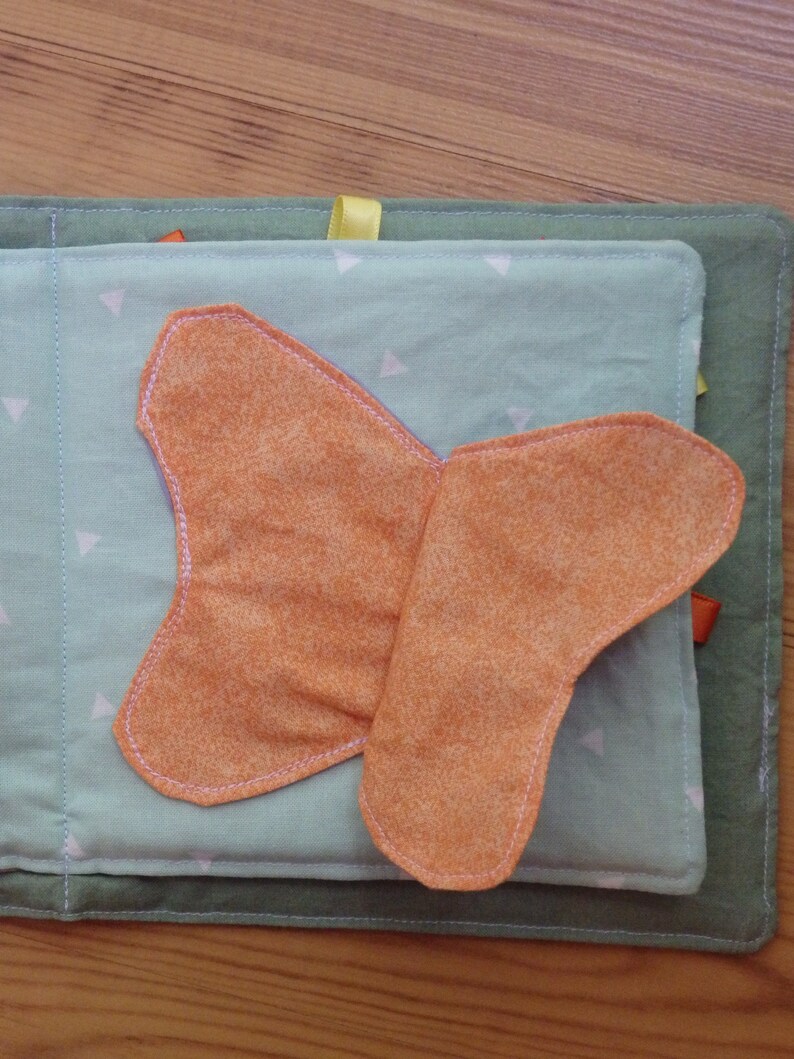 Fabric Book Quiet Book Sensory Book Interactive Toy Baby - Etsy