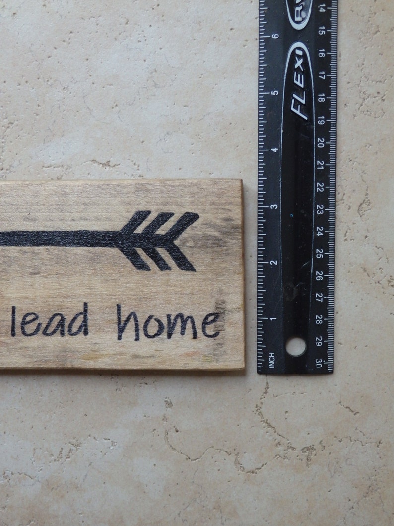 All Roads Lead Home Arrow Sign Travel House Warming Gift - Etsy