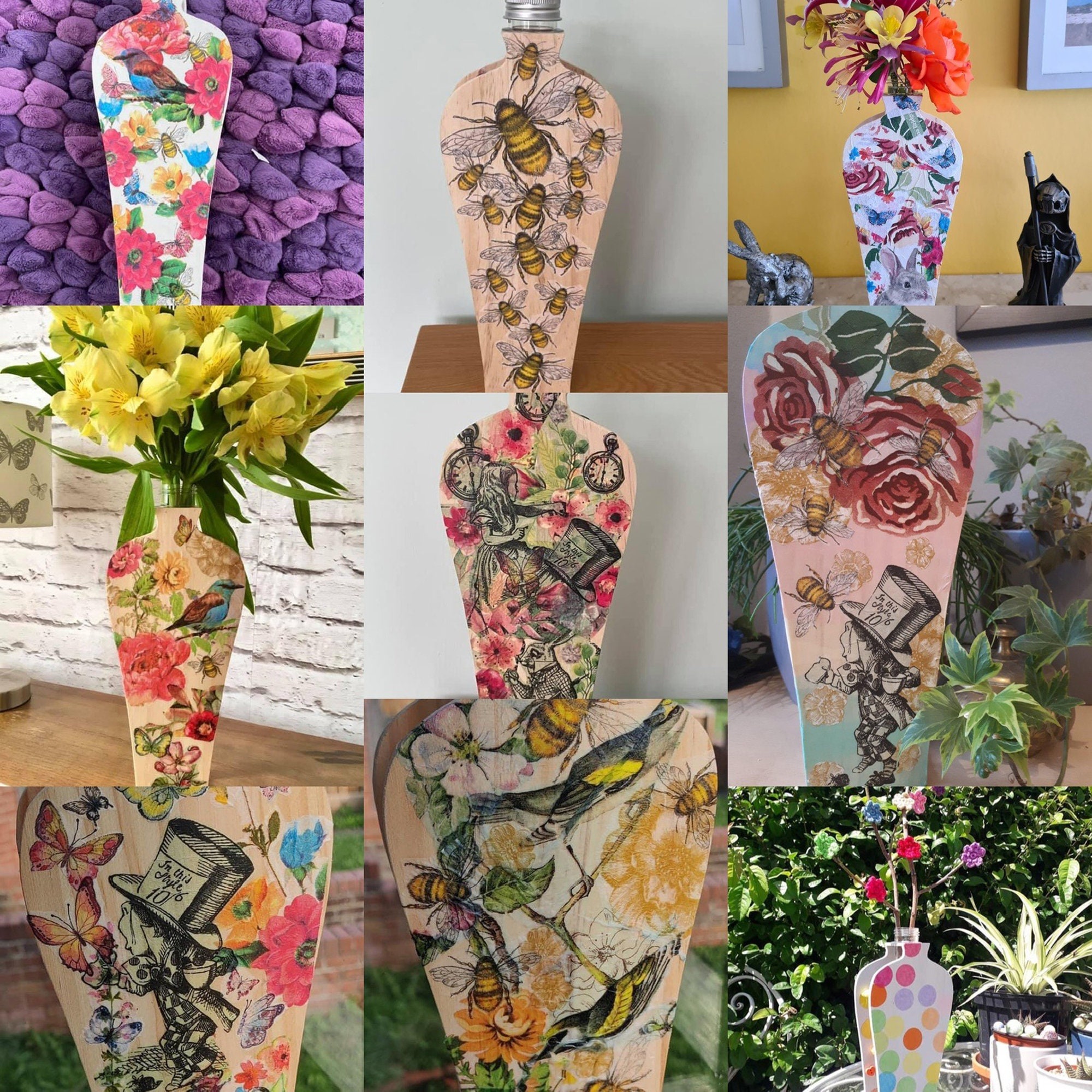 Decoupage Craft Kit for Adults Teens or Children. Perfect to - Etsy