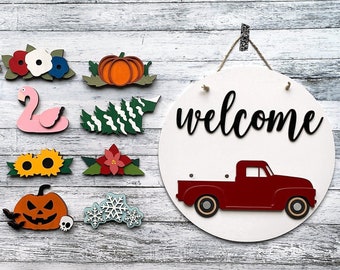 Interchangeable Magnetic Sign - Etsy