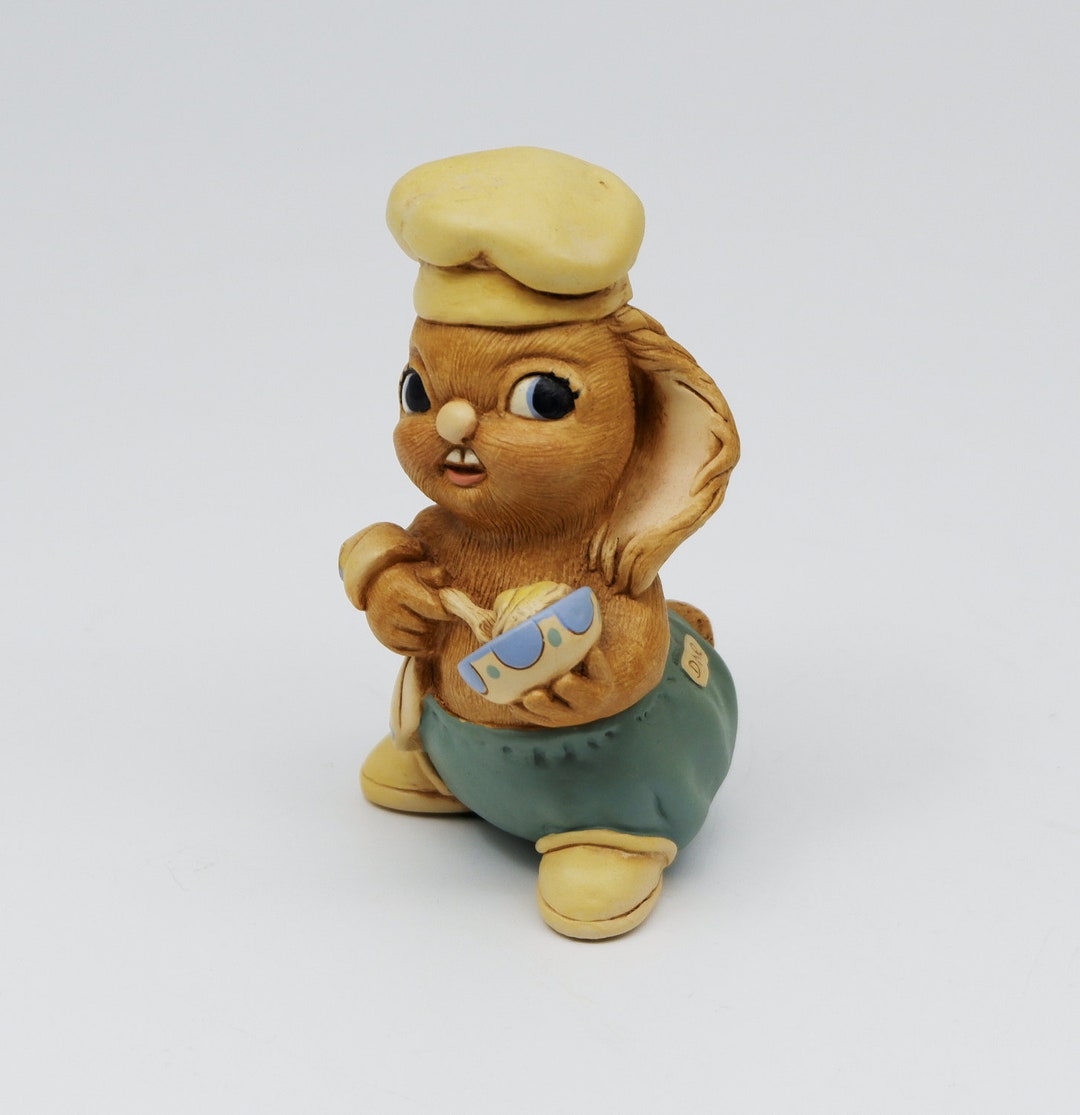 Pendelfin Vintage Stone Rabbit Figurine cookie Handmade and Hand ...