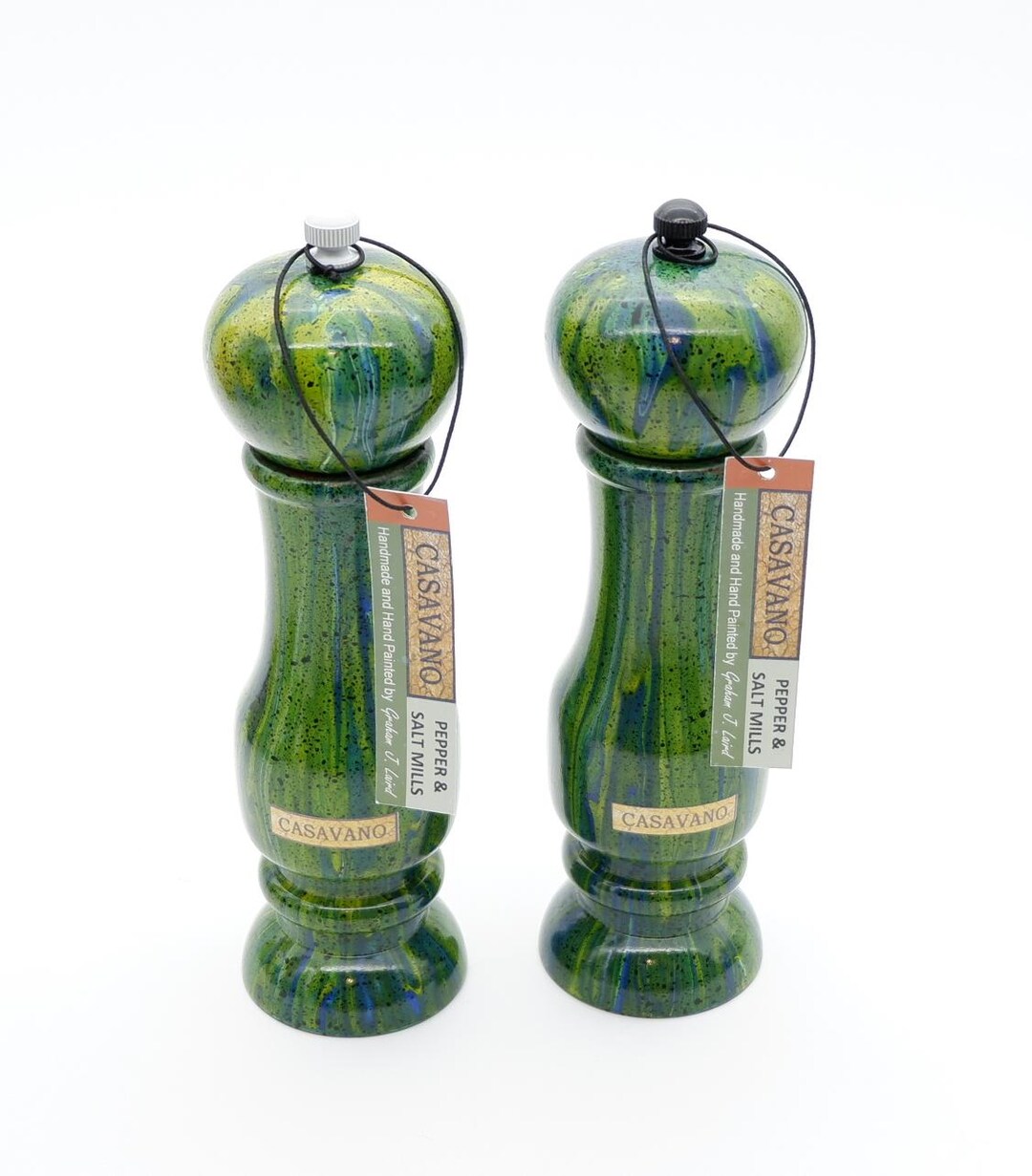 Salt and Pepper Grinders Manufactured From Hardwood With Ceramic ...