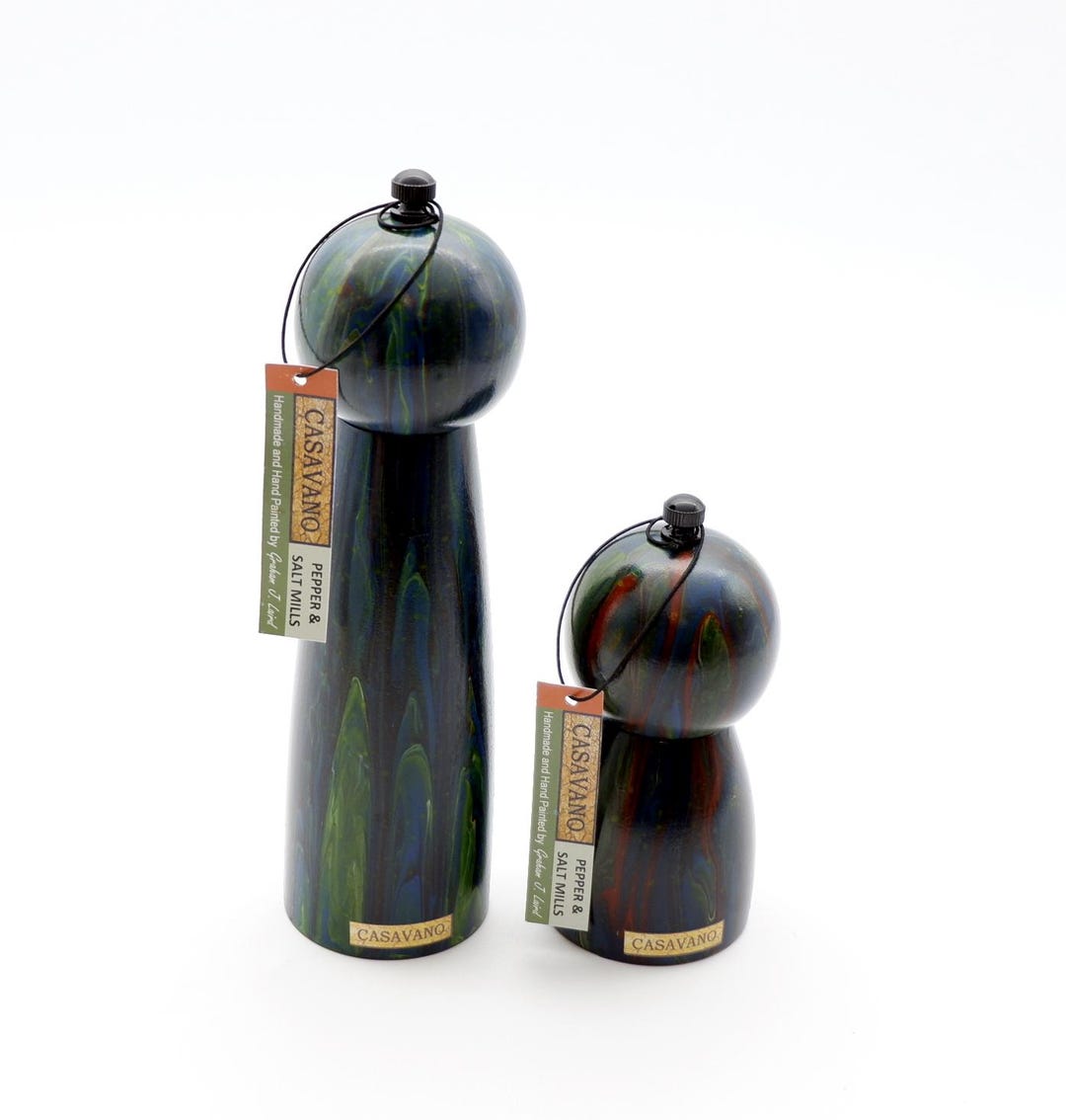 Salt and Pepper Grinders Manufactured From Hardwood With Ceramic ...