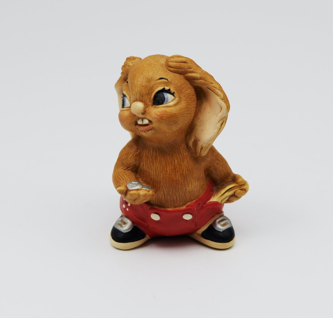 Pendelfin Vintage Rabbit "big Spender" Handcrafted and Hand Painted ...