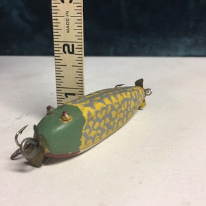 Folk Art Hand Painted Fishing Lure - Etsy