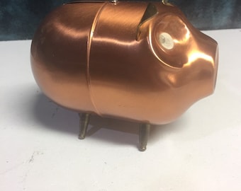 Metal Piggy Bank - Etsy