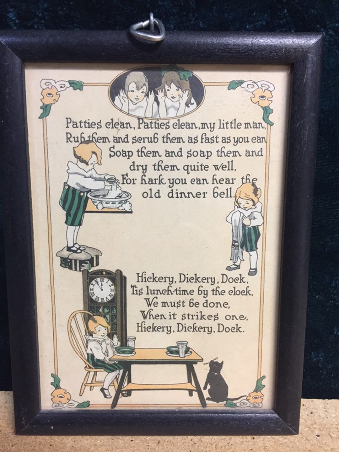 Vintage Nursery Rhymes Wall Hanging - Etsy