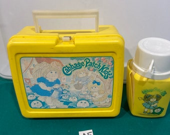 Vintage Cabbage Patch Kids Plastic Lunch Box Stock S189 - Etsy