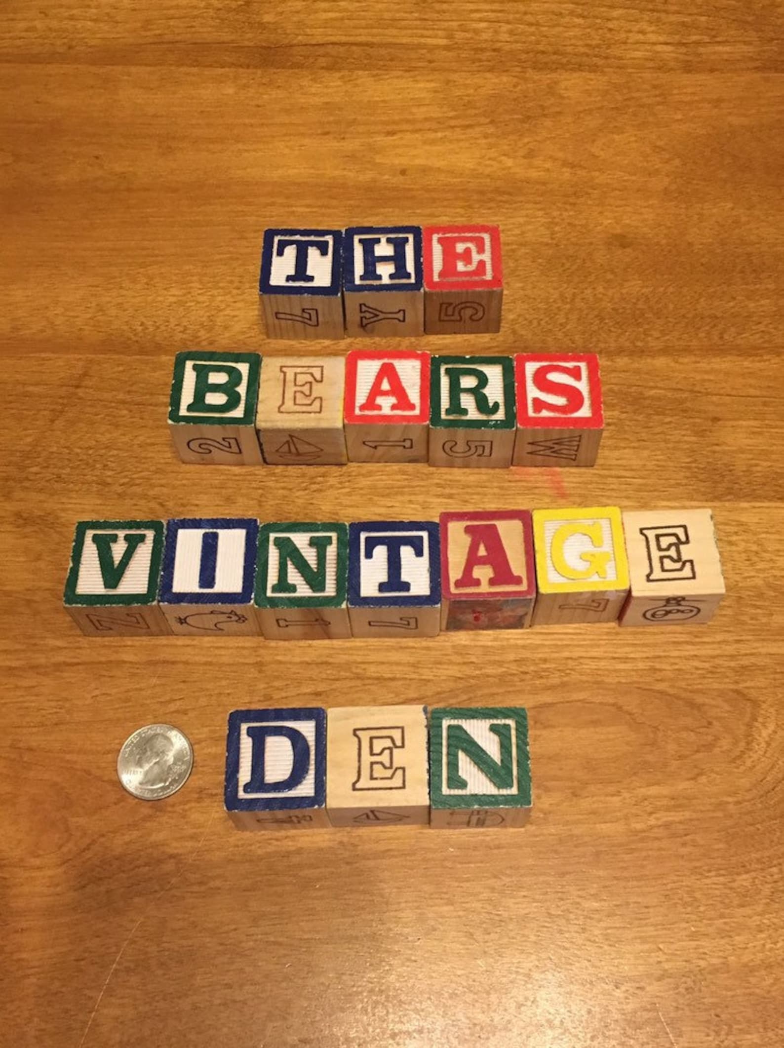 Letter Blocks Price per Block Spell Your Names With Blocks!! - Etsy