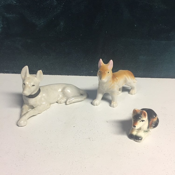 Japan Porcelain Dogs - Etsy