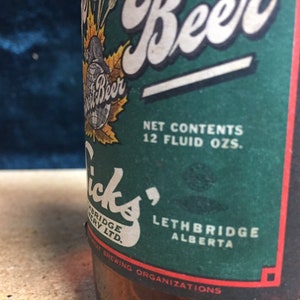 Lethbridge Canada Beer Bottle - Etsy