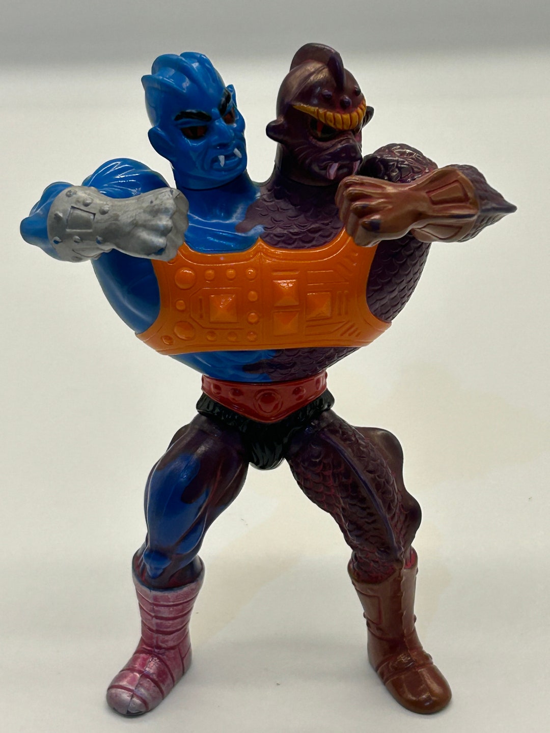 Vintage 1984 Two Bad 2 Headed Action Figure Mattel He-man Masters ...