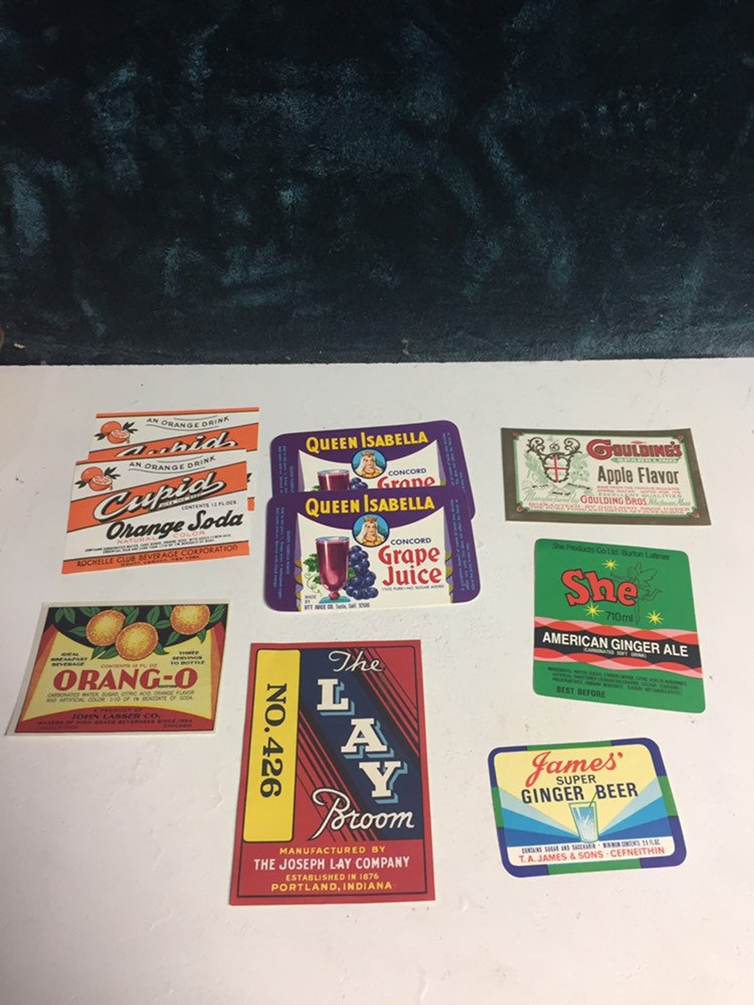 Soda / Drink Label Advertising - Etsy