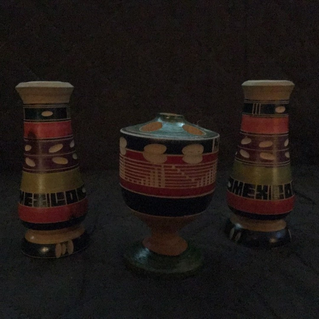 Mexico Salt and Pepper Shakers - Etsy