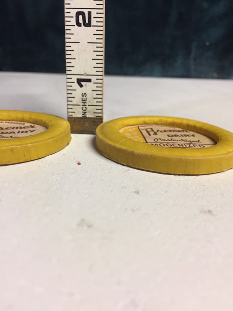Pair Bremer Dairy Pasteurized Homogenized Milk Bottle Cap - Etsy