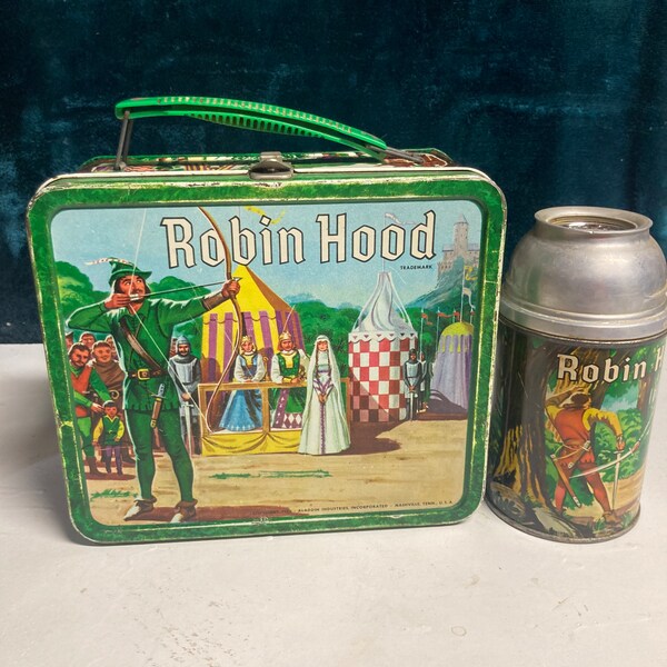 1950s Lunch Box - Etsy