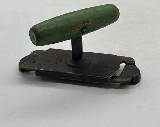 Edlund Co Top off Jar and Bottle Screw Top Opener Vintage Green Wood ...