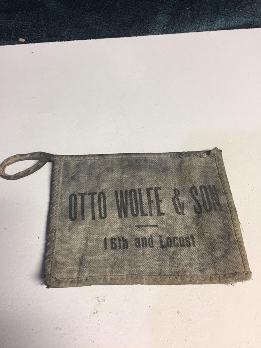 Otto Wolfe and Son 16th and Locust Advertising Hot Pad / Trivet - Etsy